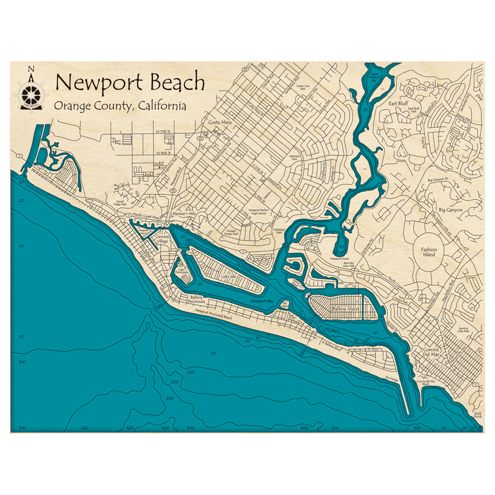 Newport Beach Map NEWPORT | Map Of Newport