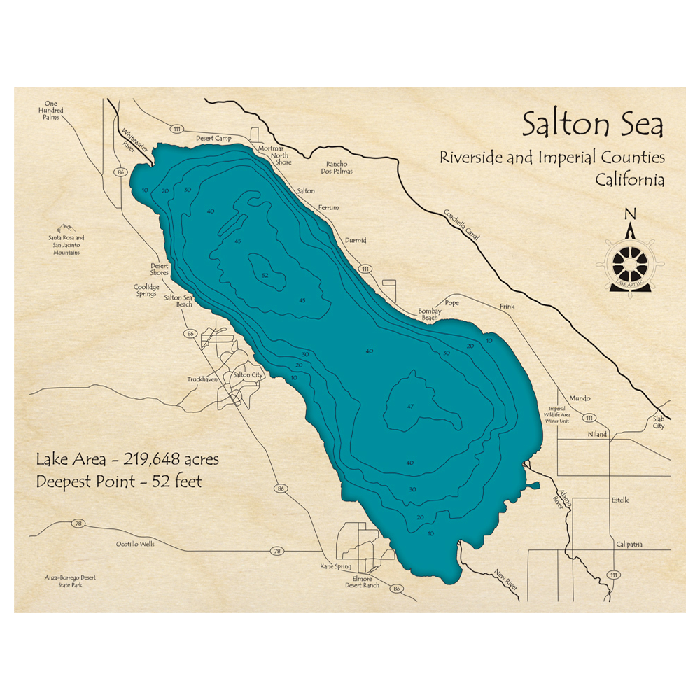 Salton Sea Map