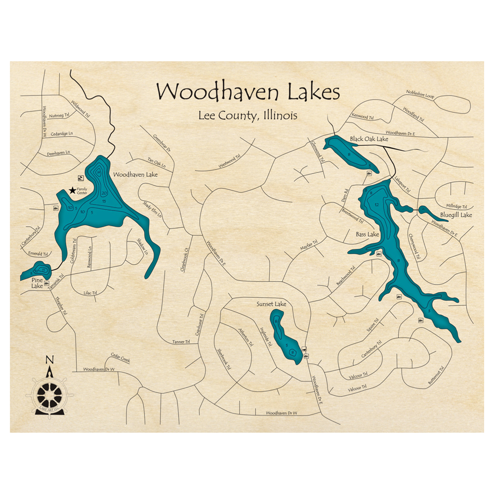 Woodhaven Map