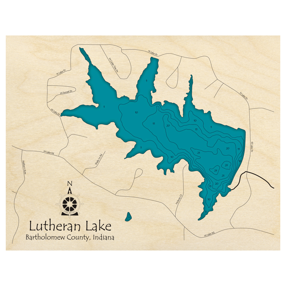 Lutheranism Map